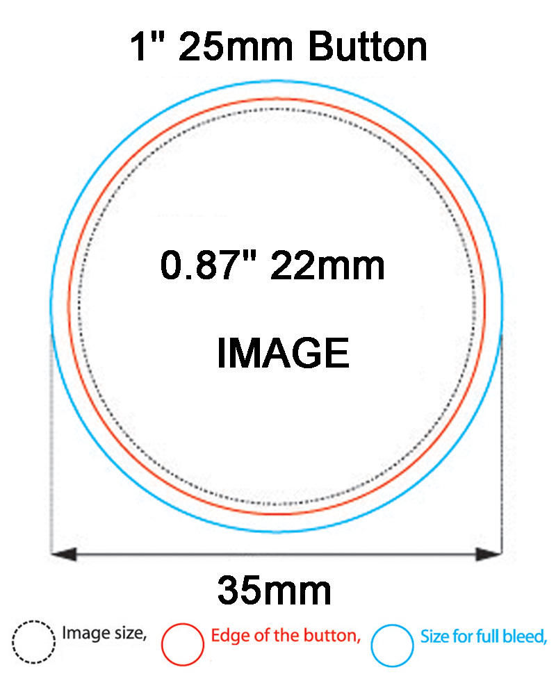 DIY 1" 25mm 100Sets metal Pin Badge Button Parts Great DIY Supplies ...